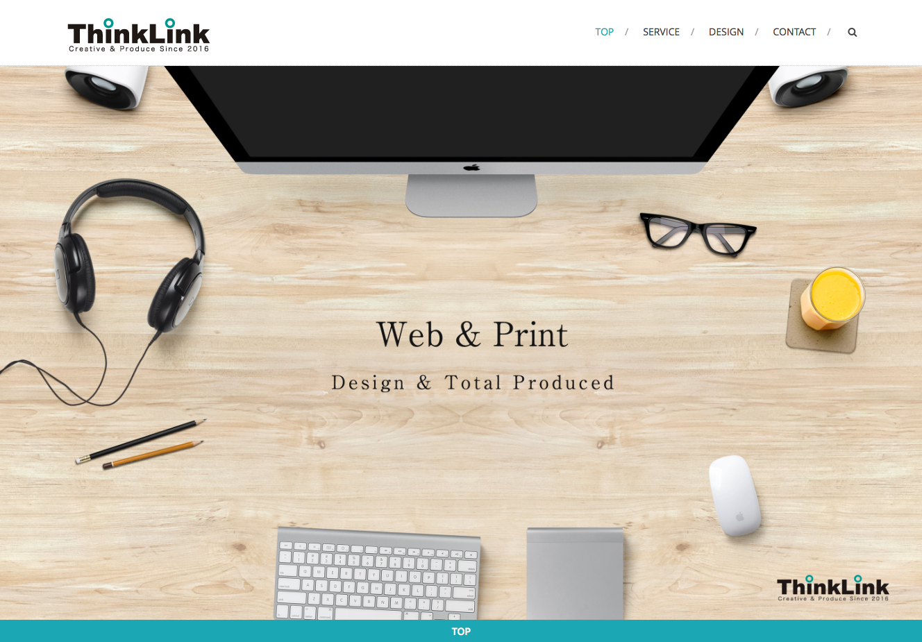 オフィシャルホームページOPEN …間近。 | 株式会社シンクリンク- thinklink -| ホームページ・名刺・チラシ制作＆デザイン／個人事業主・個人店舗のサポーター